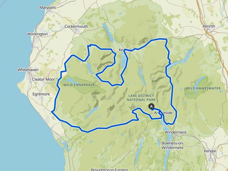 Fred Whitton Challenge (2025) | road ride | Komoot